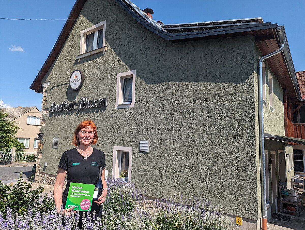 DEHOGA Sachsen sagt Danke für 30 Jahre gelebte Mitgliedschaft: Ines ...